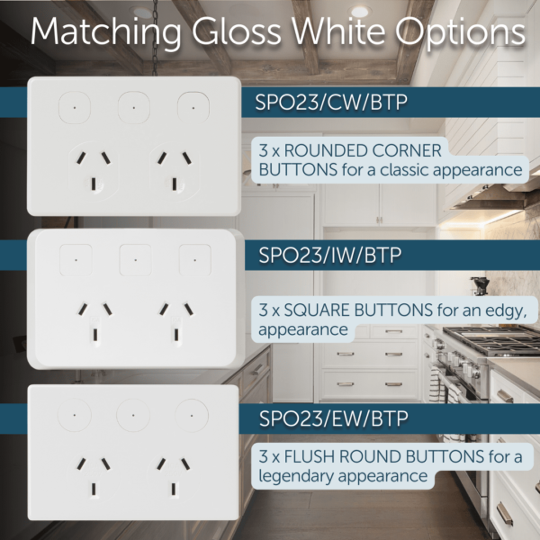 PIXIE Smart Socket Outlet SPO23-BTAM -Smart GPO