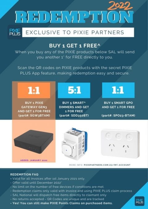 Redemption Program - PIXIE Partners