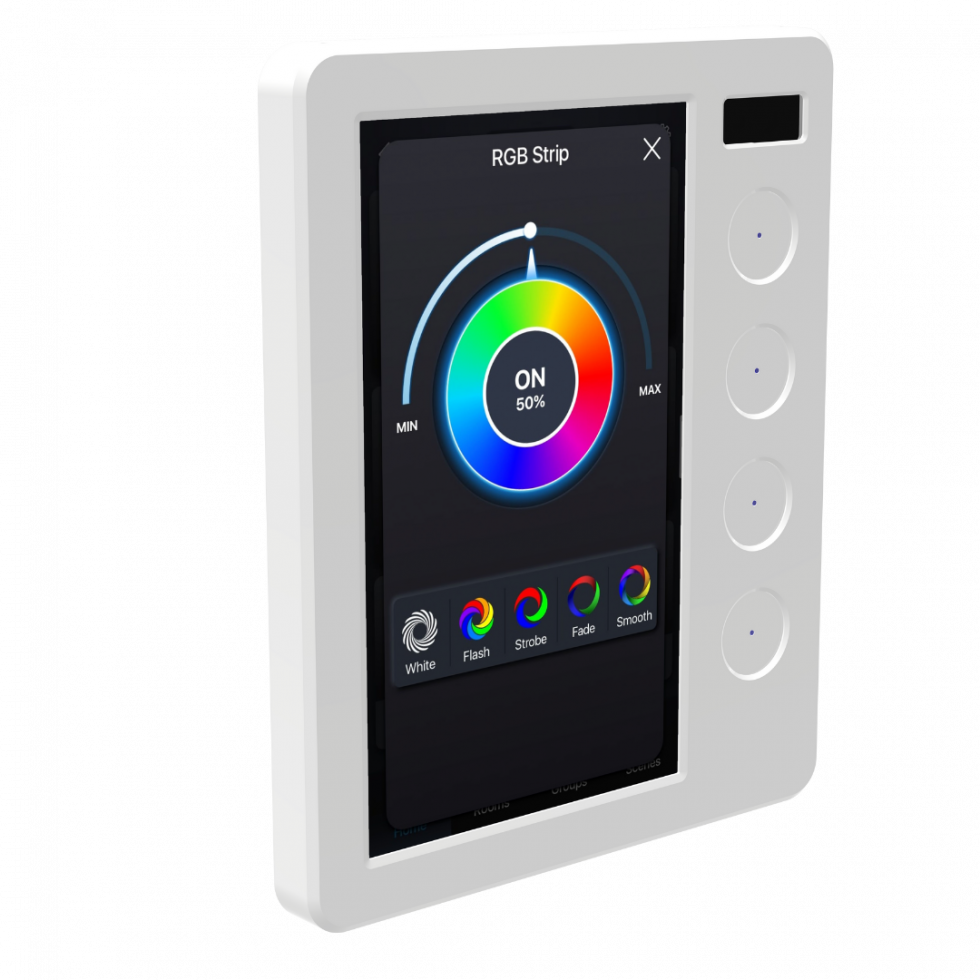 Smart Touch Screen Panel - PIXIE Ambience Touch Panel - PIXIE Partners