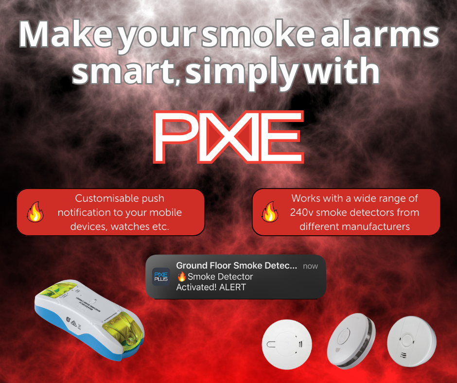 Does PIXIE Work with Smoke Detectors - Smart Smoke Detectors Australia